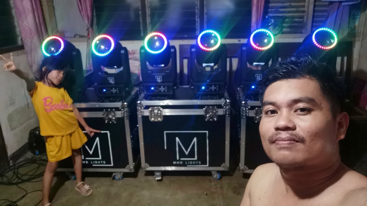 UNBOXING BEAM F300 HALO ANGEL MOVING HEAD x 600W HAZE MACHINE by BOYAX ...