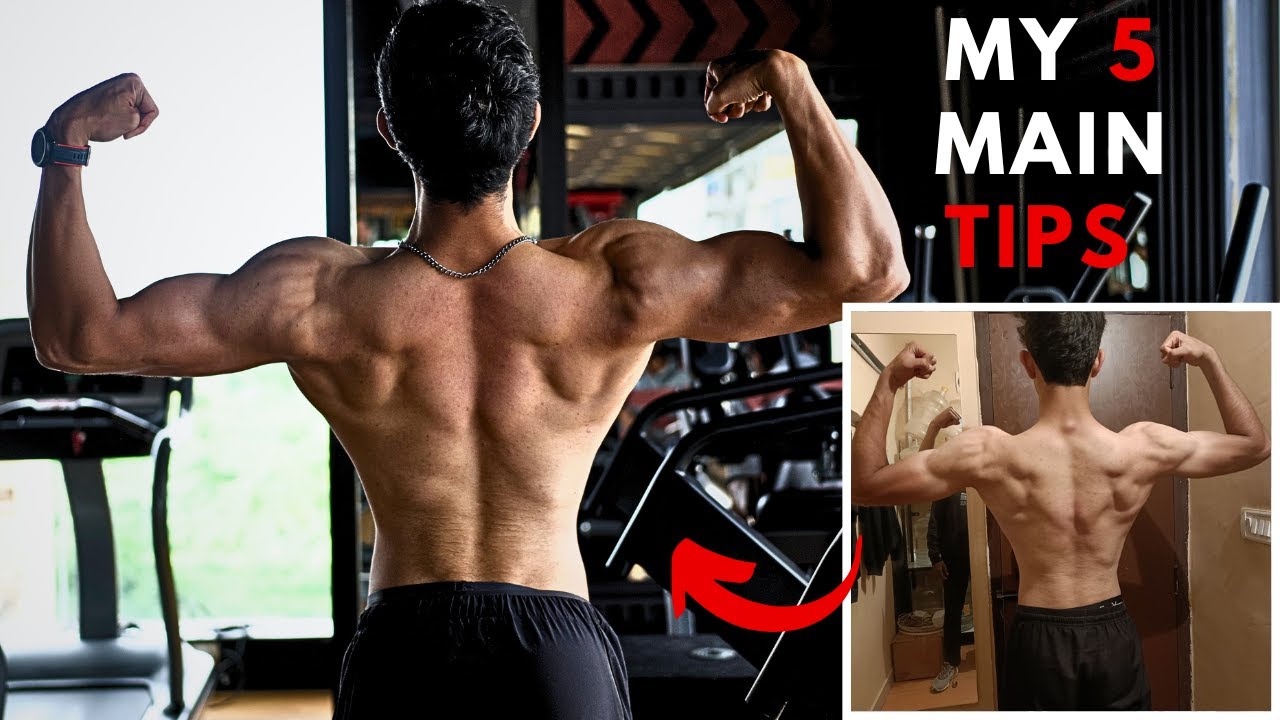 5 TIPS to build an AESTHETIC PHYSIQUE| WORKOUTS TO GROW a THICK BACK ...