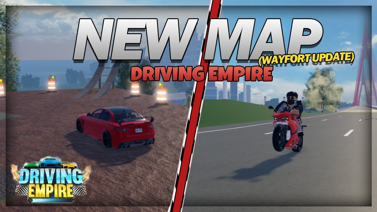 MASSIVE WAYFORT UPDATE ( Roblox Driving Empire) - YouTube