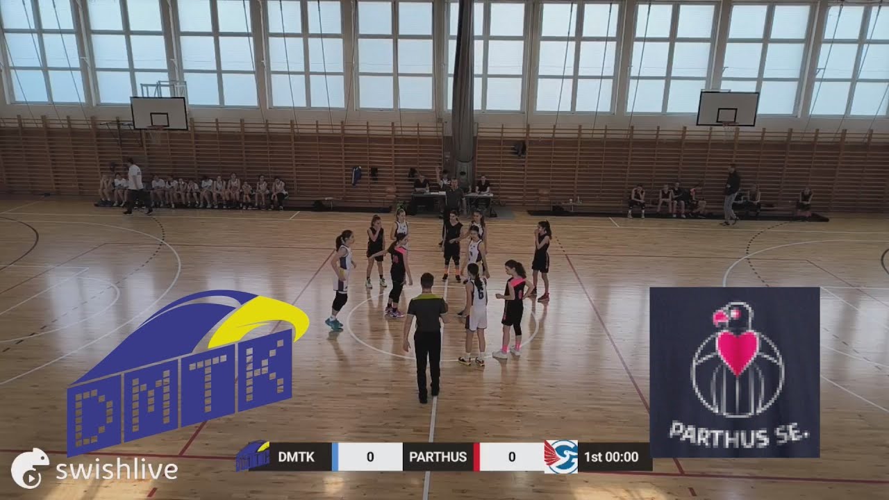 DMTK - Parthus U14 leány mérkőzés összefoglaló - YouTube