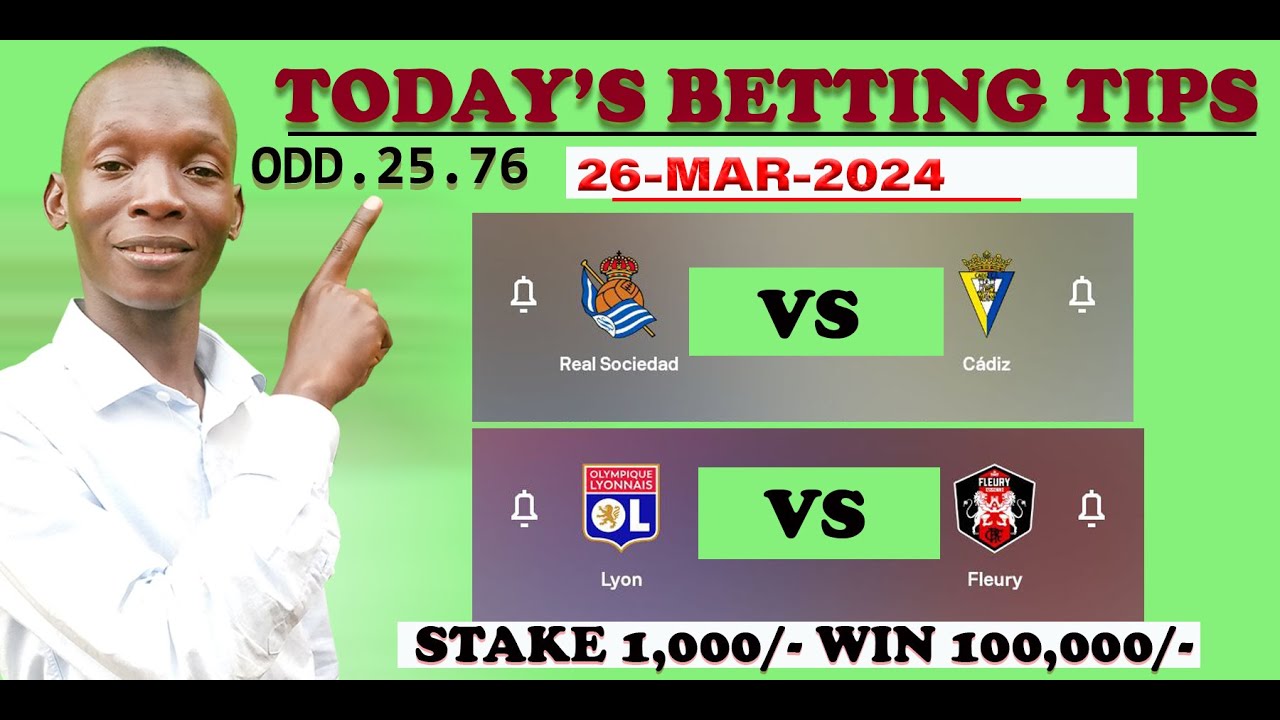 FOOTBALL BETTING TIP & PREDICTIONS TODAYS 26-MAR-2024 - YouTube
