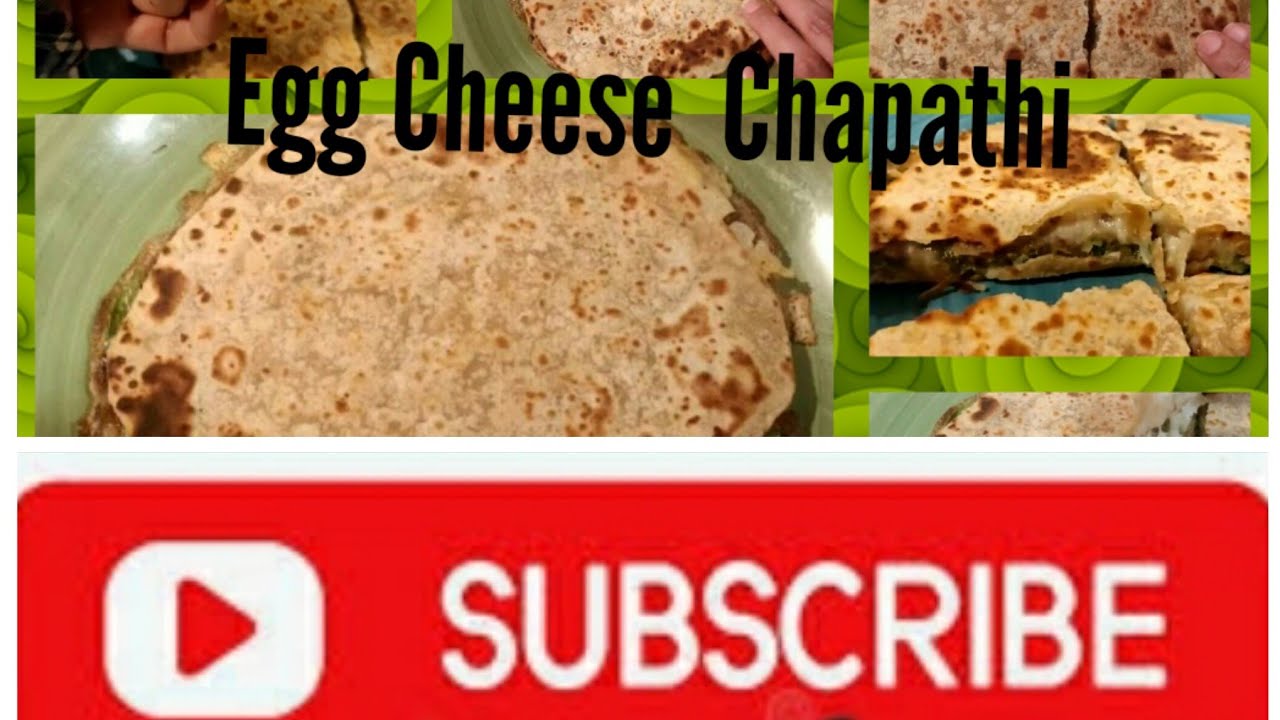 Chapati Cheese Egg Roll || Egg Cheese Paratha || Omelette ||Chapathi ...
