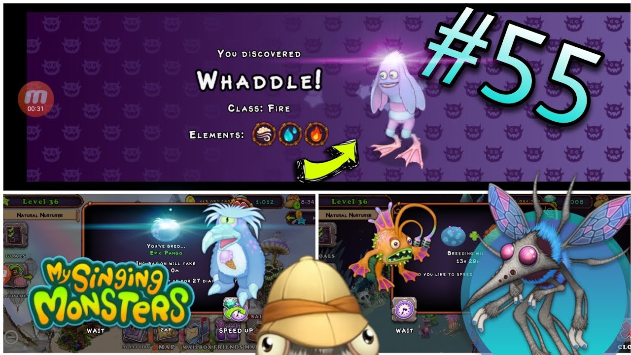 Whaddle on Amber Island, Epic Pango and Rare Phangler! - My Singing ...