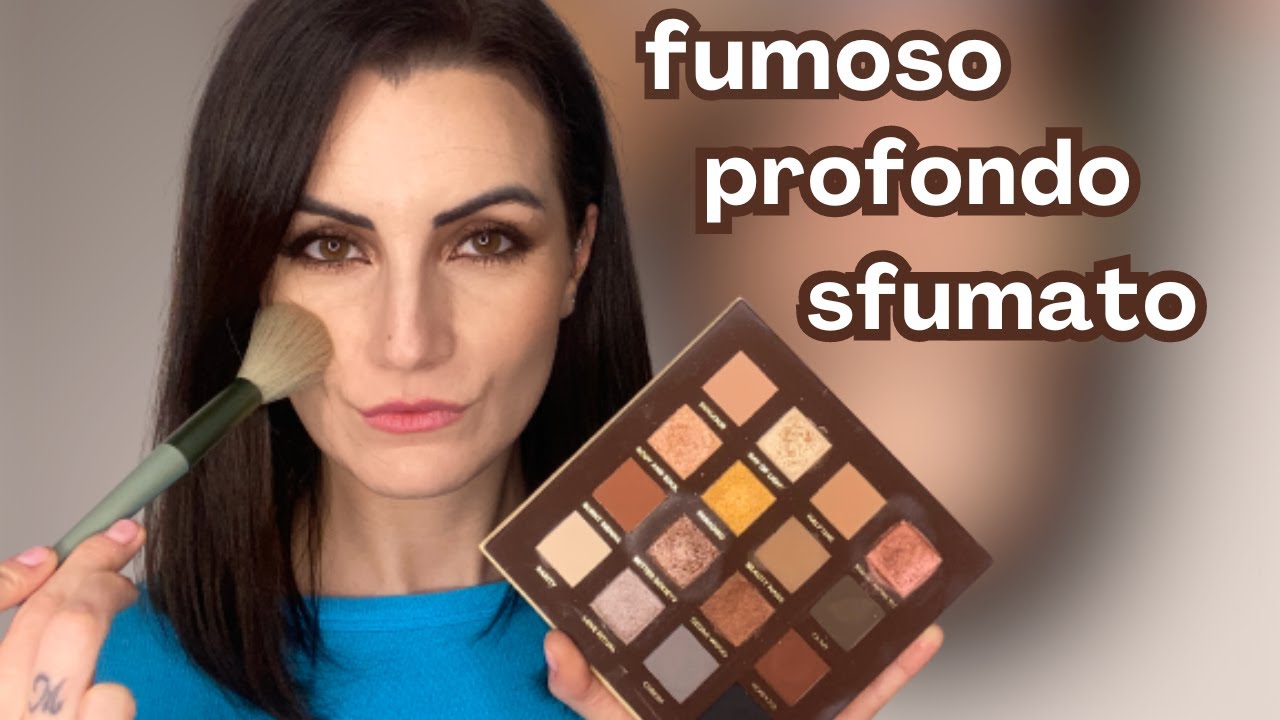 FUMOSO, PROFONDO, SFUMATO con la SIDE BY SIDE Palette di Nabla - YouTube