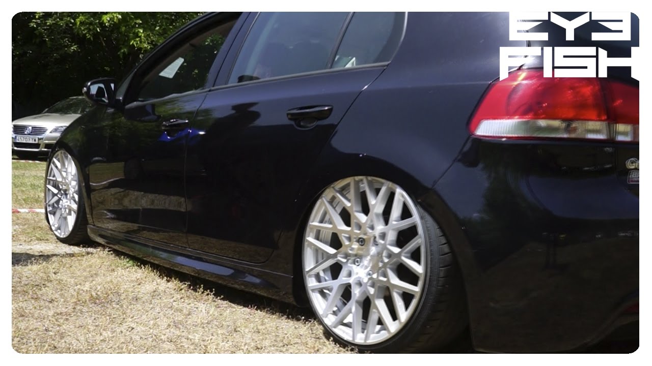 Volkswagen Golf mk6 - Rotiform wheels | Eyefishpro - YouTube
