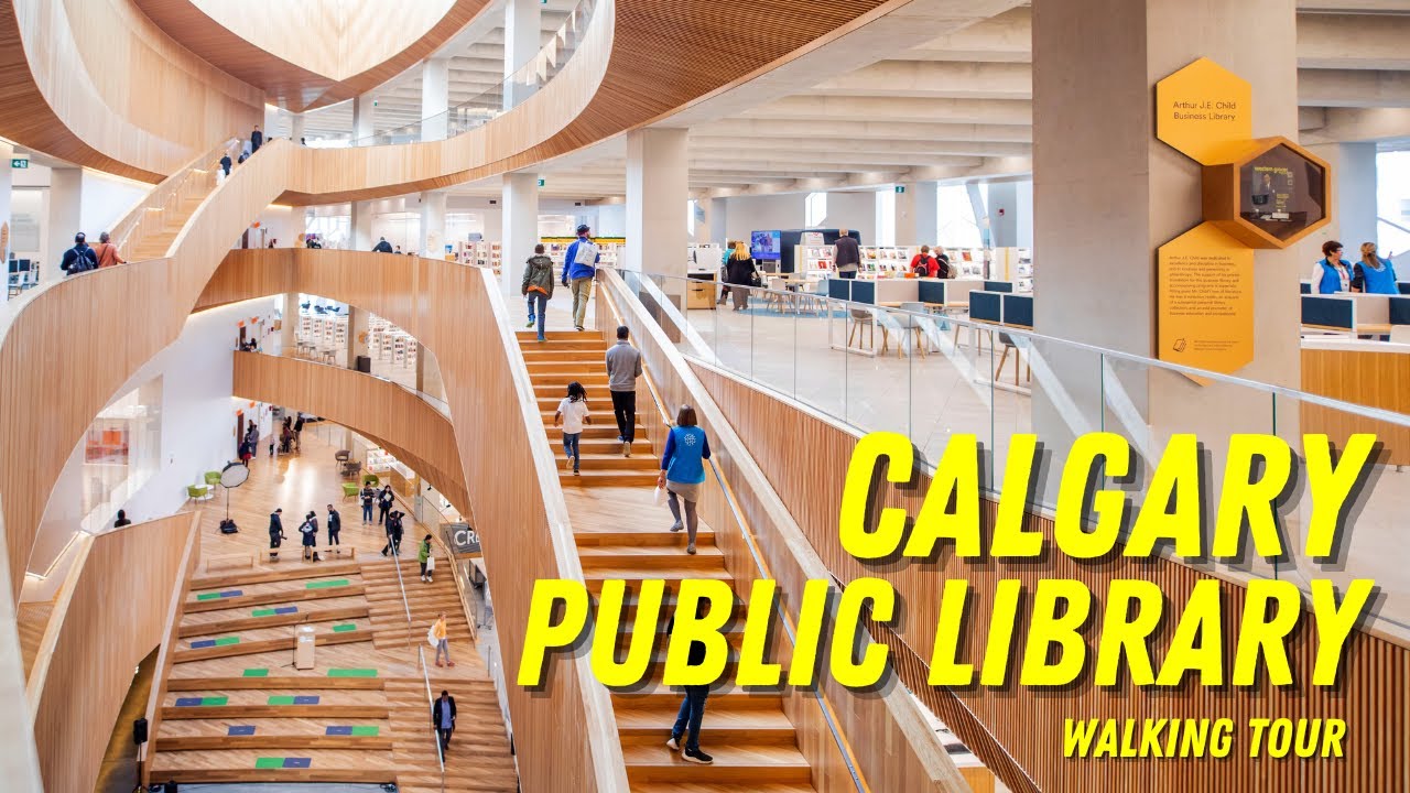 CALGARY PUBLIC LIBRARY | CANADA | WHEN IM BORED I WALK - YouTube