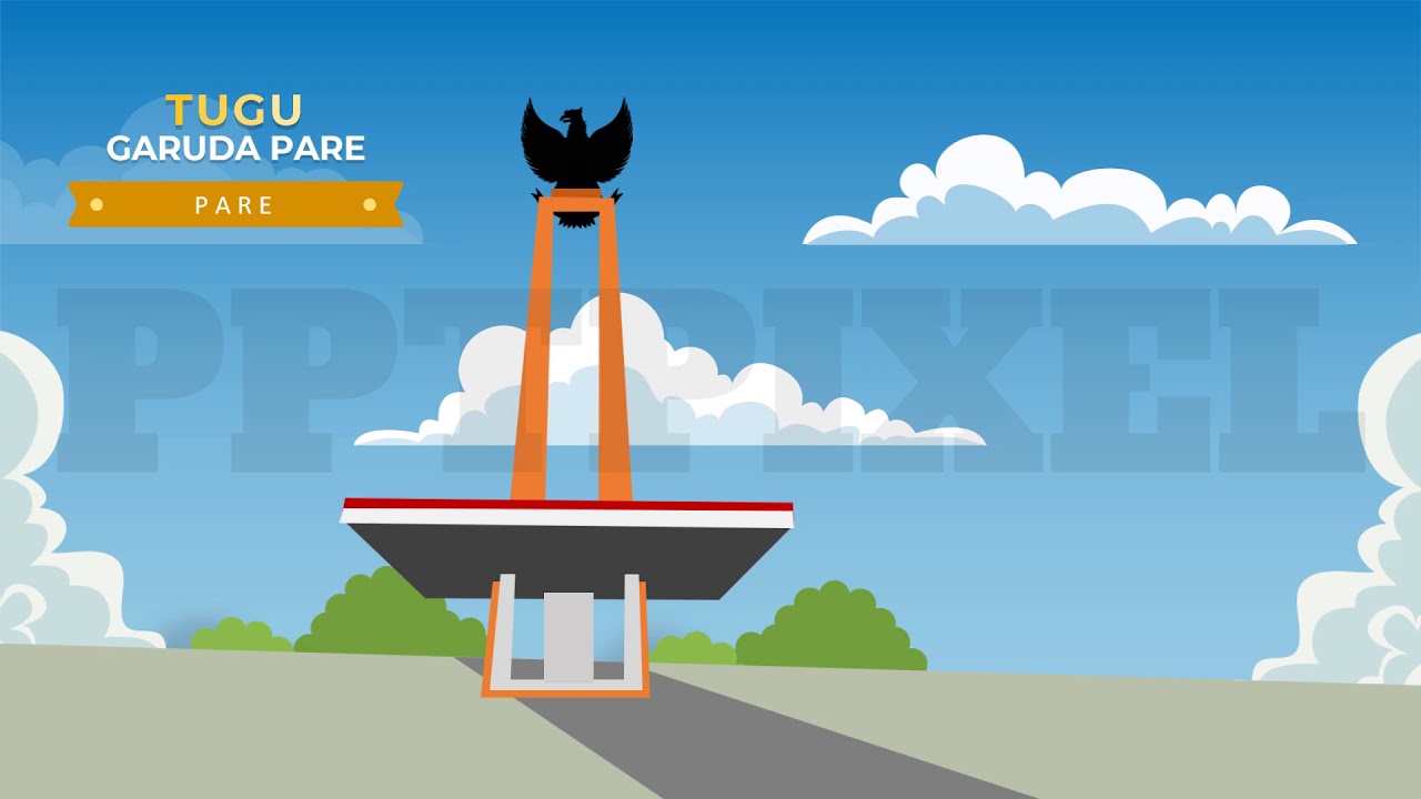 Jasa Bikin Video Animasi Branding, Pemasaran Tugu Garuda Pare di Pare - YouTube