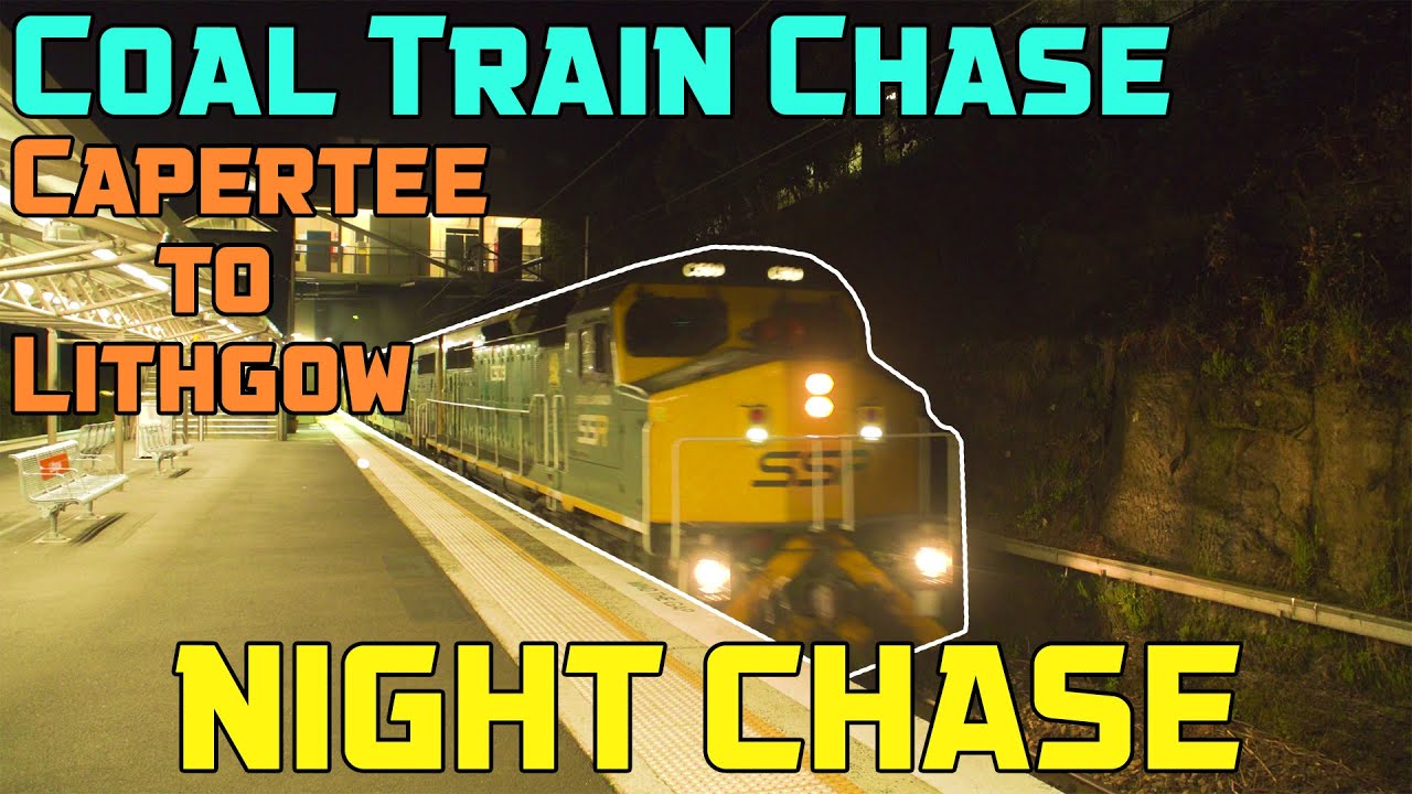 Coal Train Chase - Capertee to Lithgow - YouTube