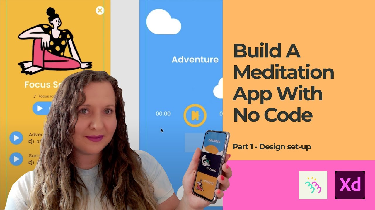 No Code Series | Meditation app #NoCode with Bravo Studio | pt1 # ...