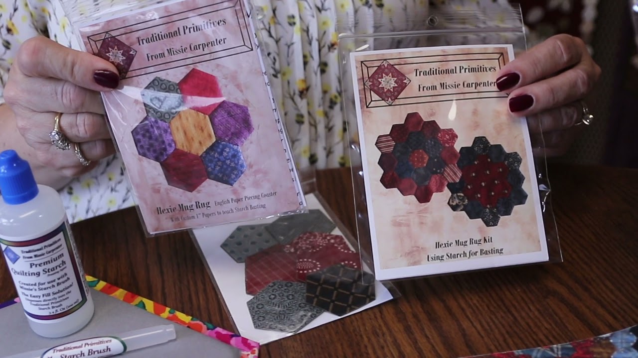 English Paper Piecing Starter Kit from Traditional Primitives - YouTube