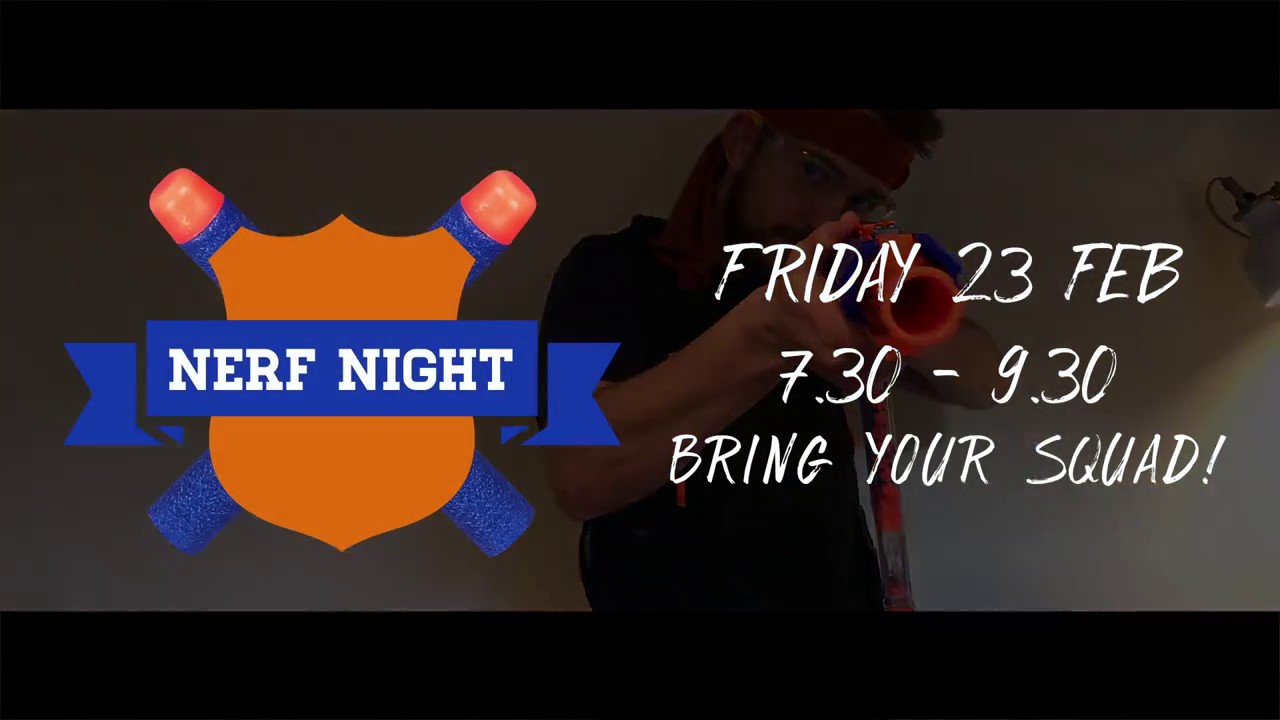 Highfield Youth - NERF NIGHT - teaser trailer - YouTube