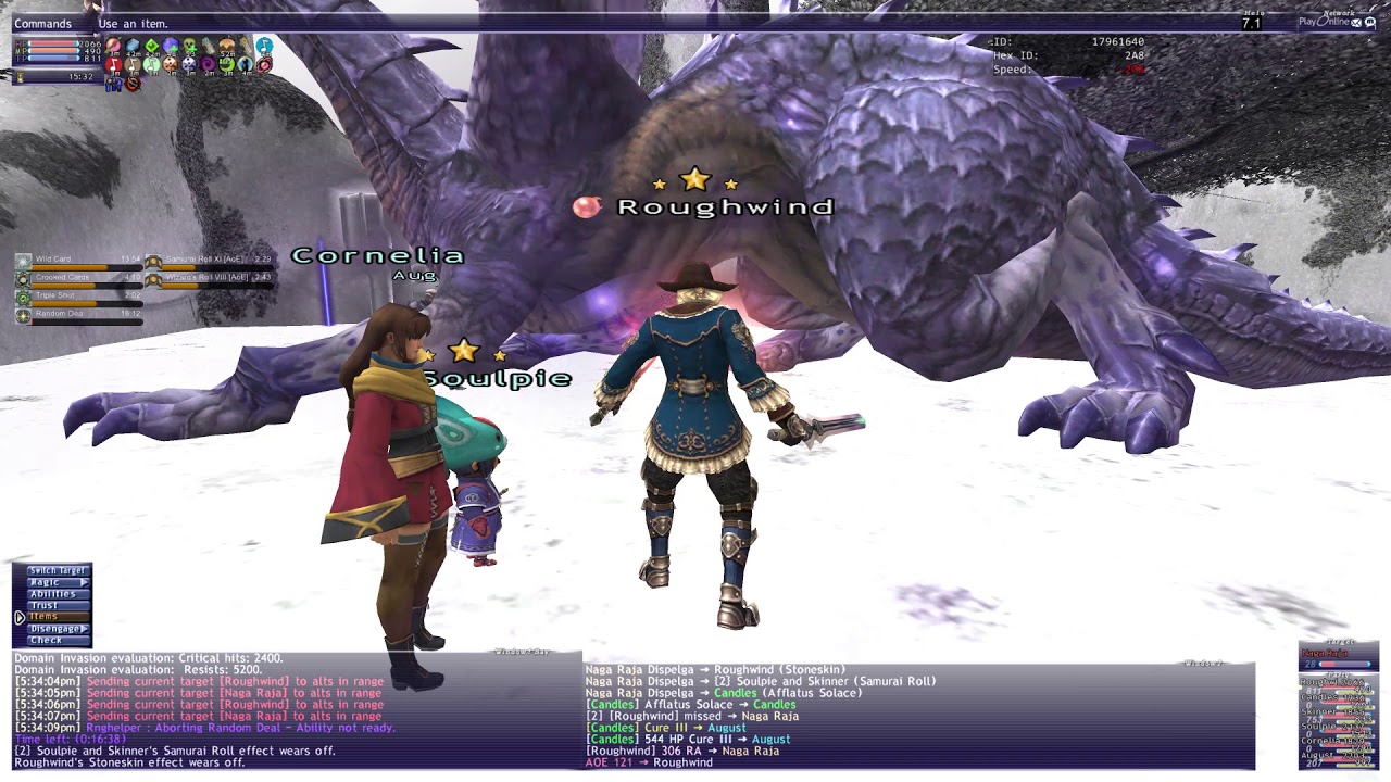FFXI Naja Raja Domain Invasion on COR - YouTube