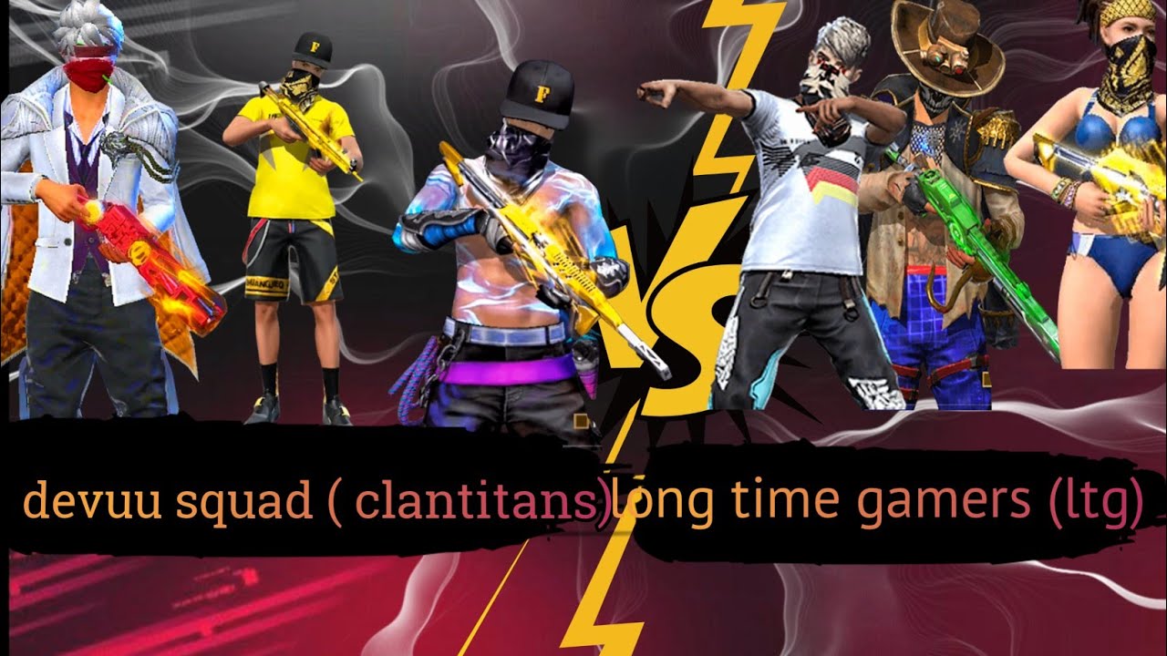 CUSTUM GAMEPLAY GUILD VS GUILD DEVUU SQUAD VS LTG EPIC MATCH BY DEVUU ...