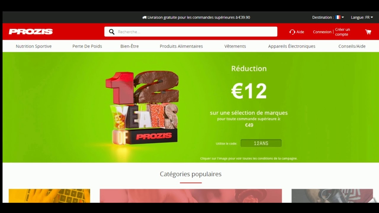 Code promo Prozis vérifié en vidéo - YouTube