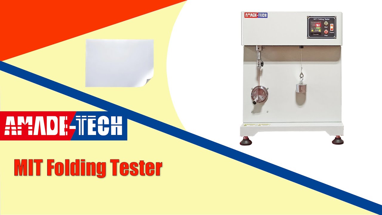 MIT Folding Endurance Tester - AmadeTech - YouTube