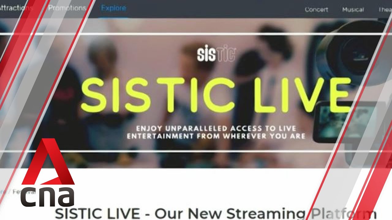 SISTIC's live streaming platform will showcase recordings of three ...