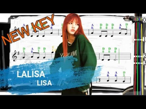 LALISA | LISA | Violin SHEET MUSIC [With Fingerings] [Level 3] New Key