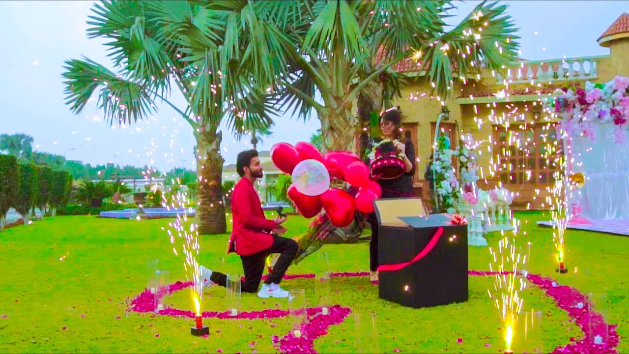 MOST ROMANTIC PROPOSAL EVER! This proposal will make you happy... - YouTube