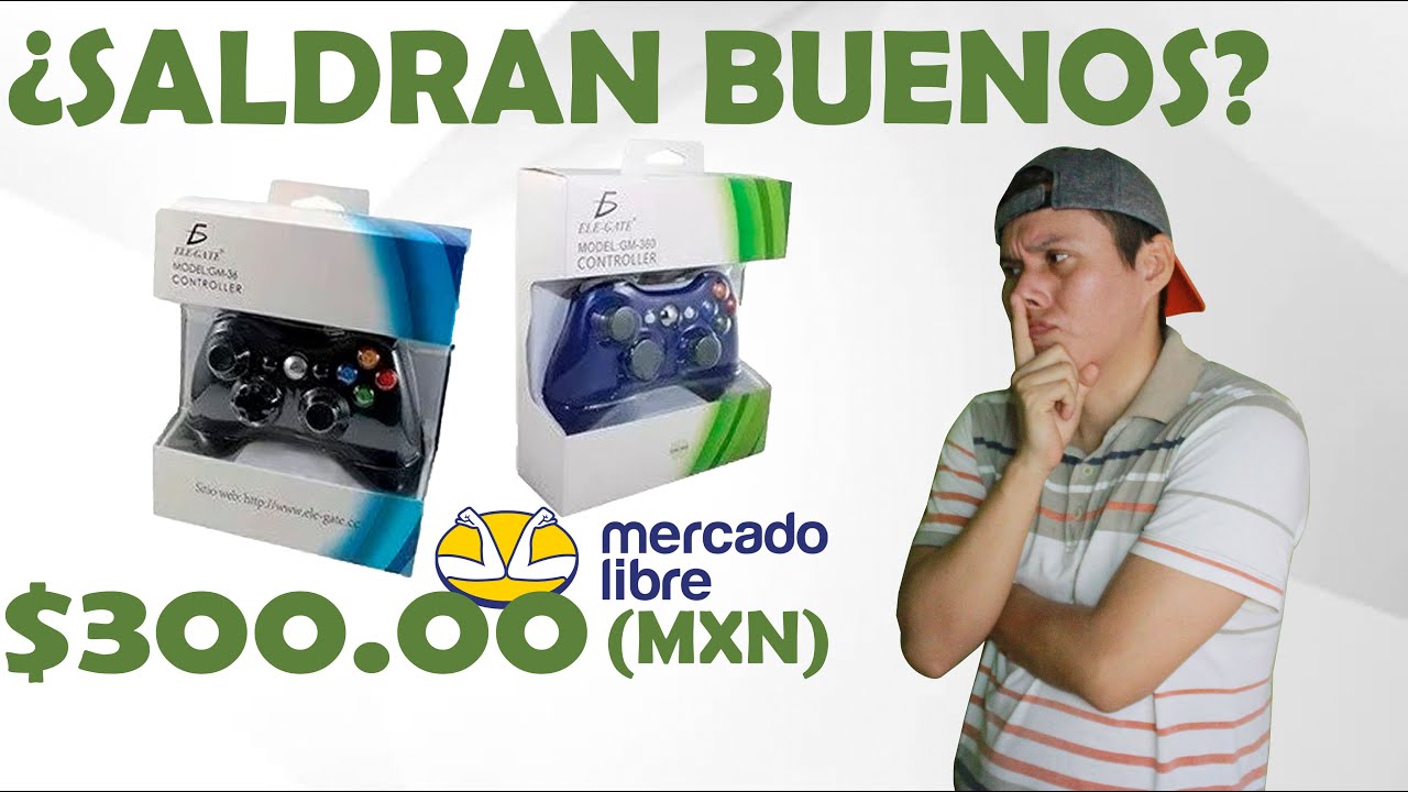 CONTROL JOYSTICK XBOX GENERICO PARA PC | ¿VALEN LA PENA POR $300.00 ...