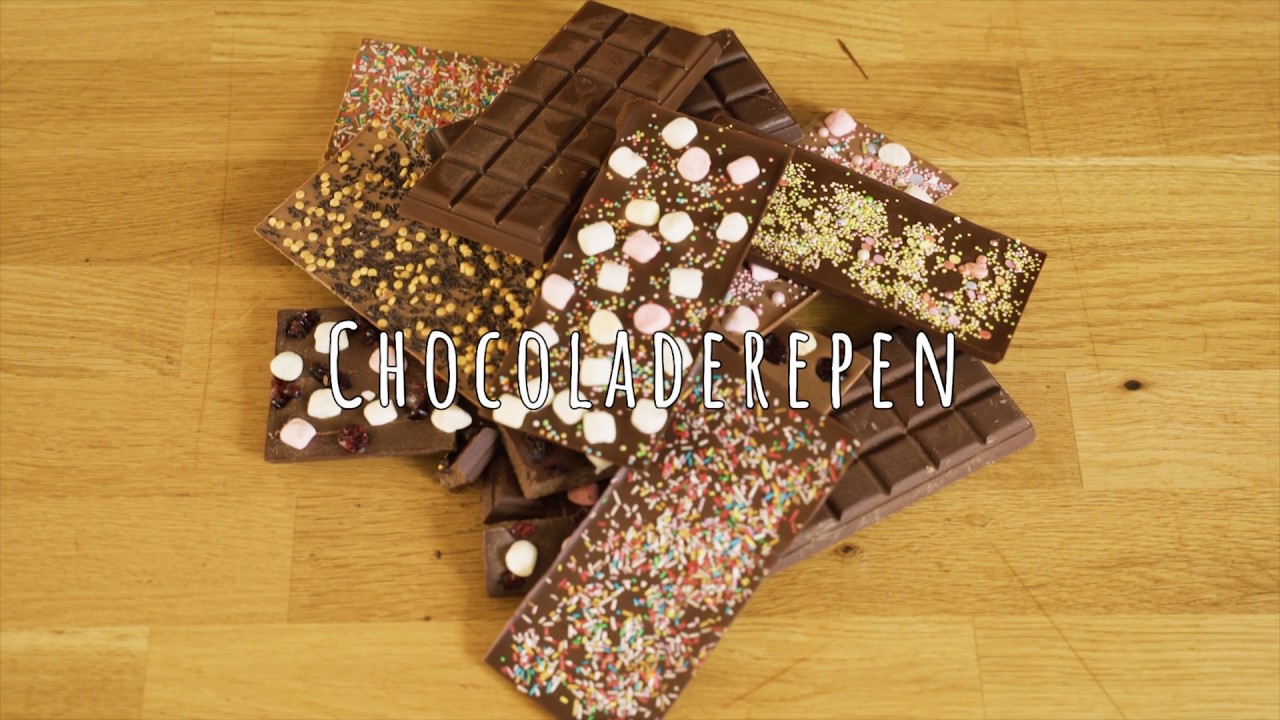 Recept Chocoladerepen Baktotaal Bouwhuis - YouTube