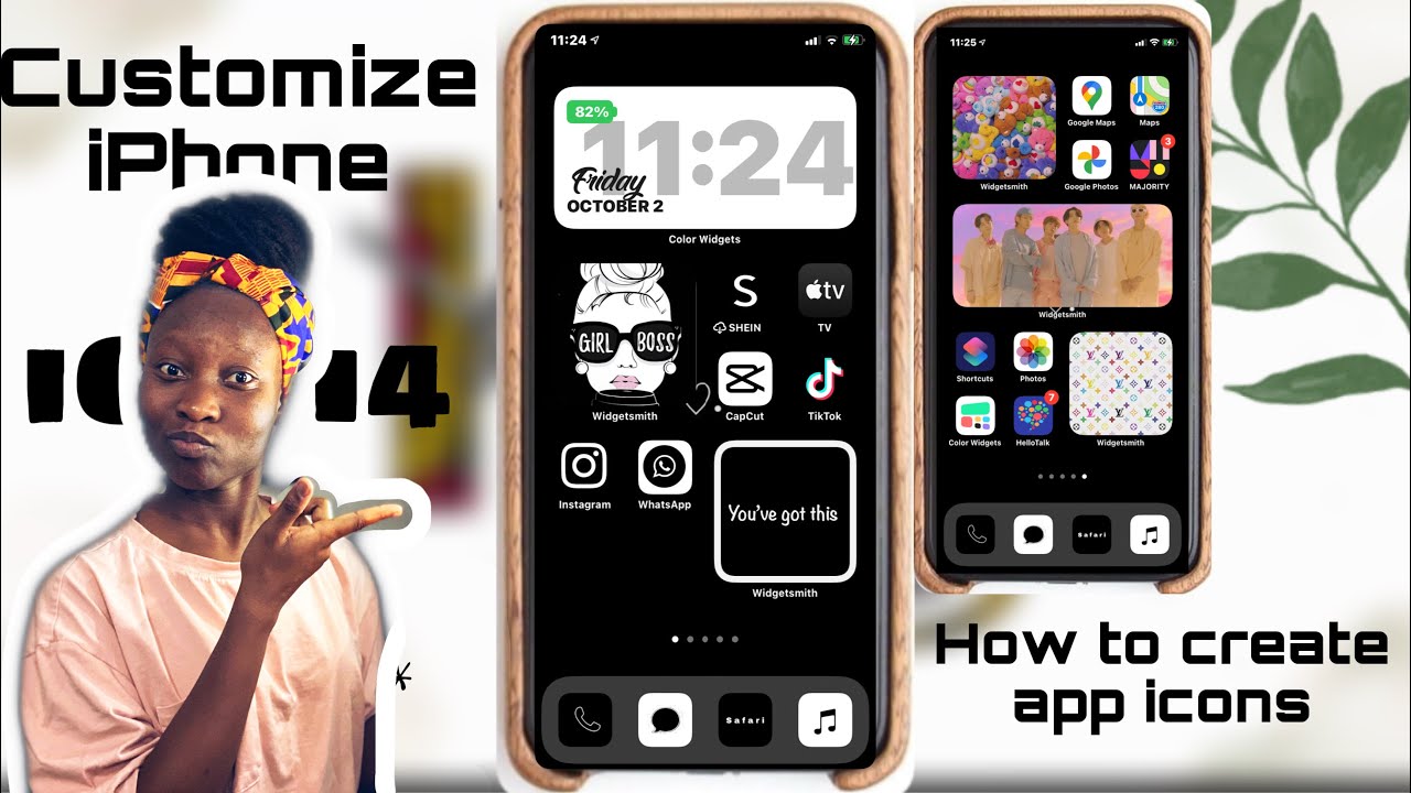 How To Customize Your IPHONE With IOS 14 From Scratch *step by step ...
