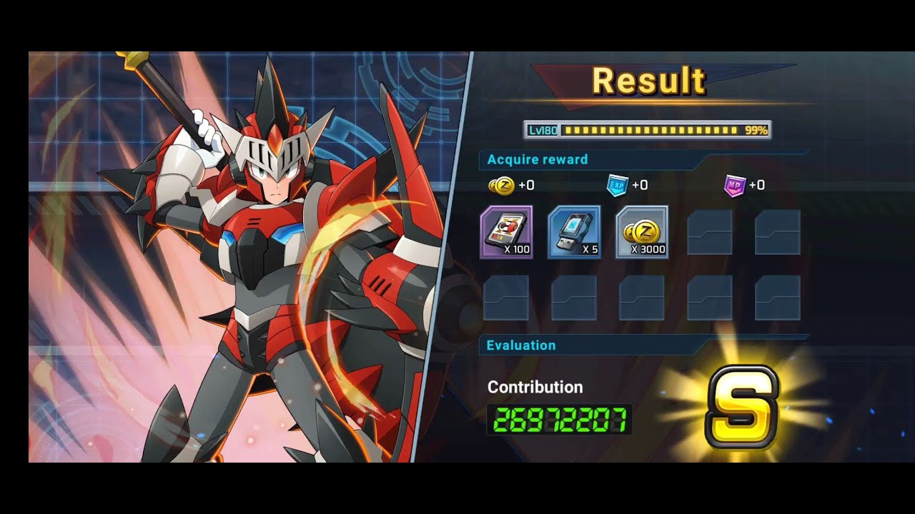 Mega Man X DiVE Guild Raid: Rathalos Armor X vs Hell Sigma - YouTube