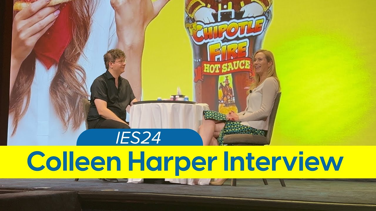 Colleen Harper Faces Fiery Challenge in IES24 Interview - YouTube