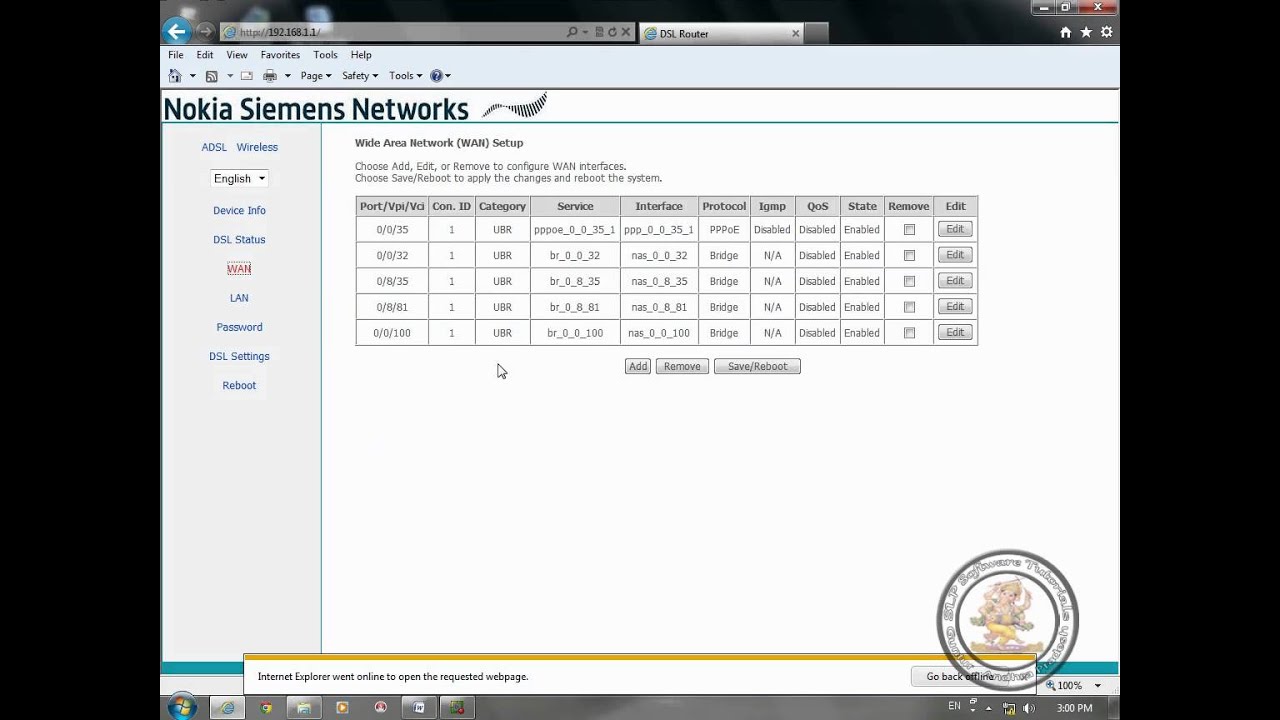 How to Bsnl Broadband Router Settings - YouTube