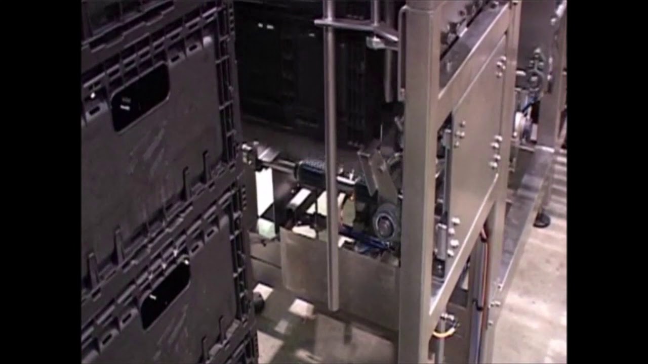 Oryx Automation - Erector with Stacker Palletiser - YouTube