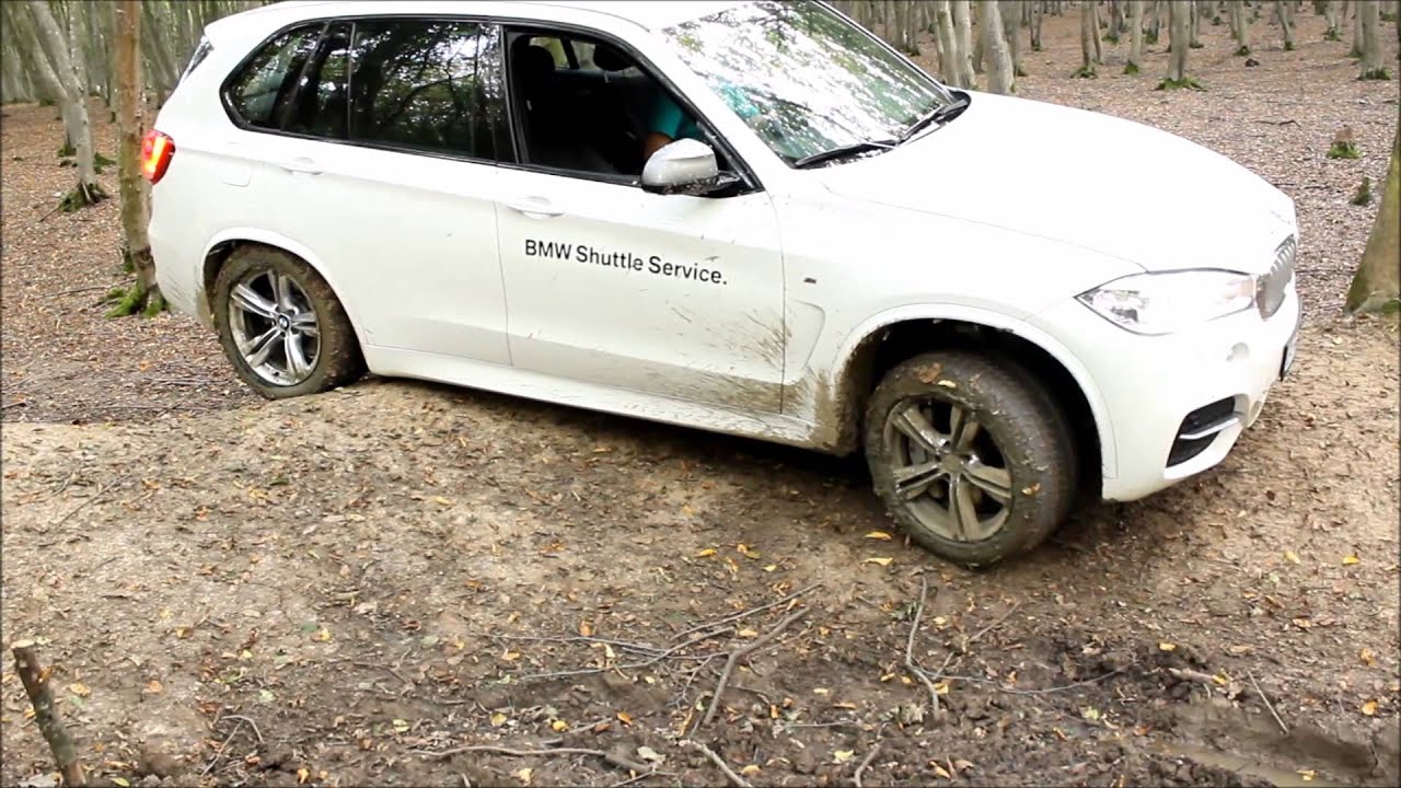 off road BMW X5 - MUD in motocross TRACK - YouTube
