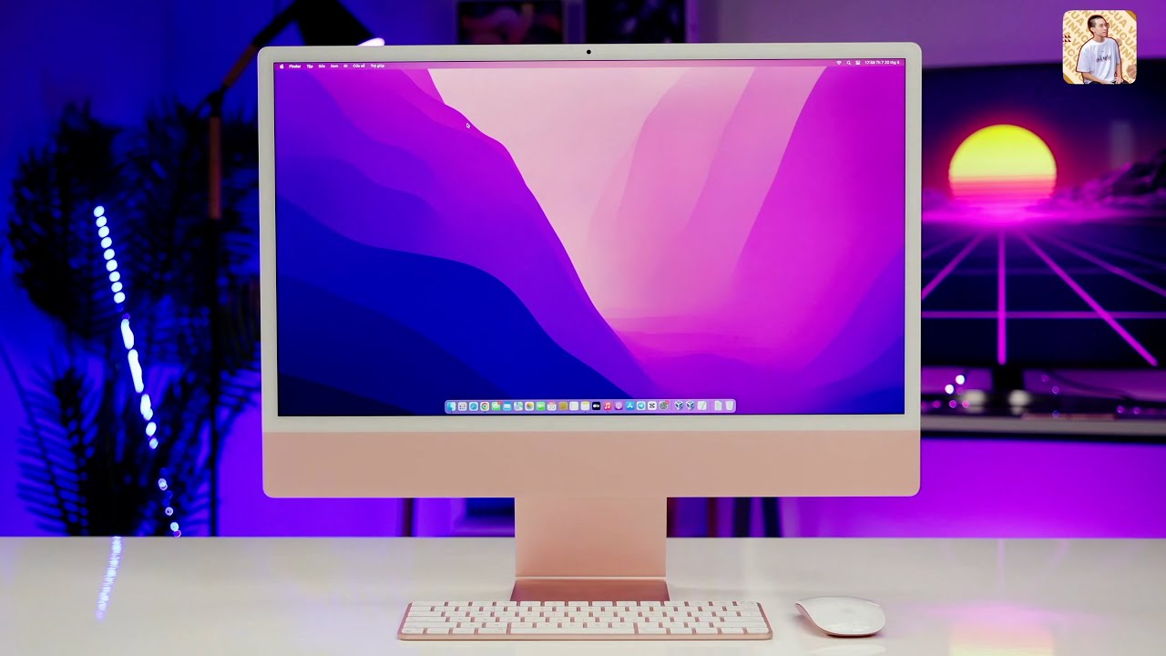 iMac M1 24-inch: Máy tính All-in-one nhà Apple vẫn là đỉnh nhất! - YouTube