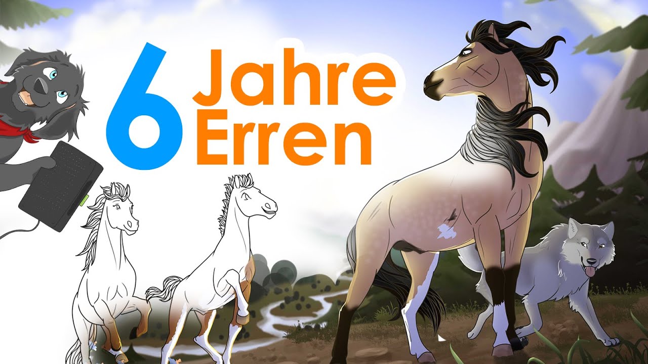 6 JAHRE ERREN SPEEDPAINT - Zuhause (Erren König der Räuber) - YouTube