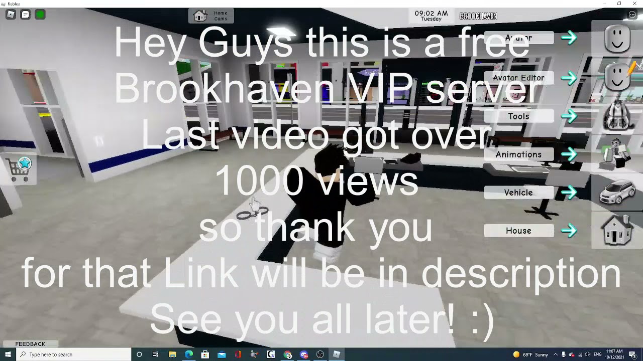 FREE BROOKHAVEN🏡 VIP SERVER (WORKING) - YouTube