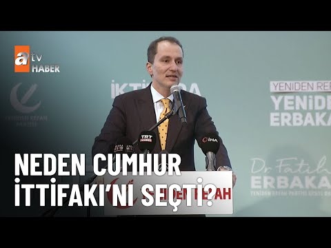 Fatih Erbakan ilk kez konuştu: Ülkeyi bu zihniyete teslim edemeyiz - atv Ana Haber 27 Mart 2023
