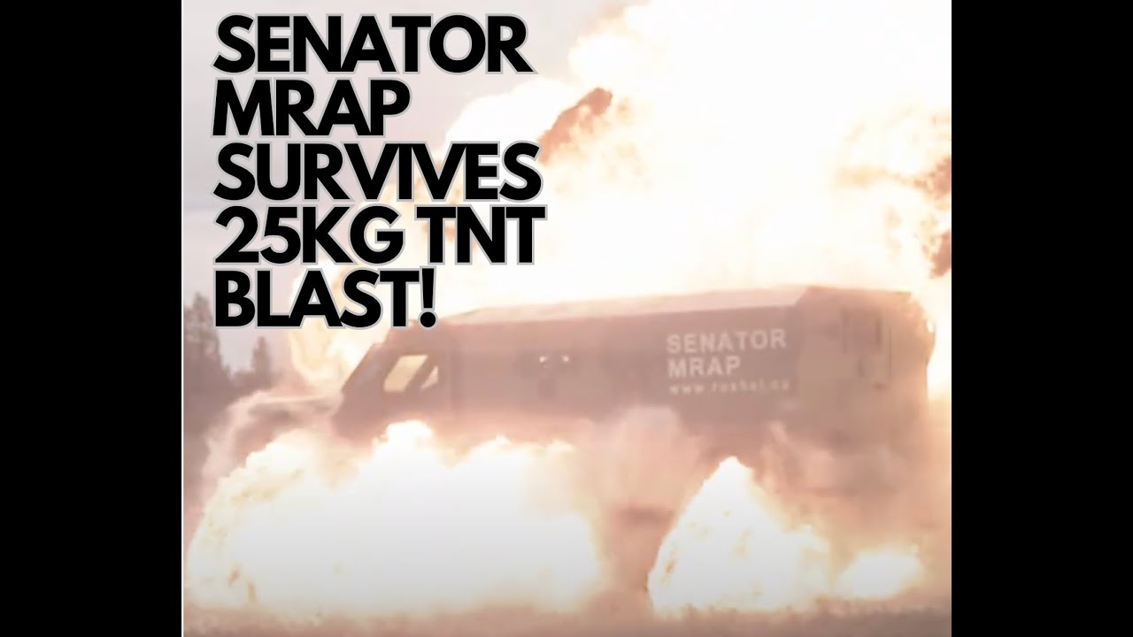 Senator MRAP Survives MASSIVE TNT Blast! - YouTube