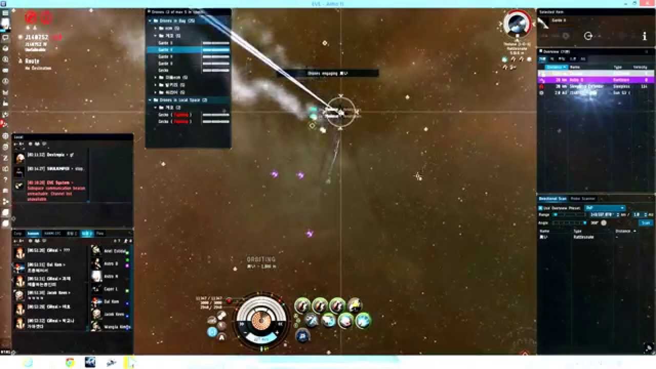 EVE Online Wormhole Attack 15/06/11 - YouTube