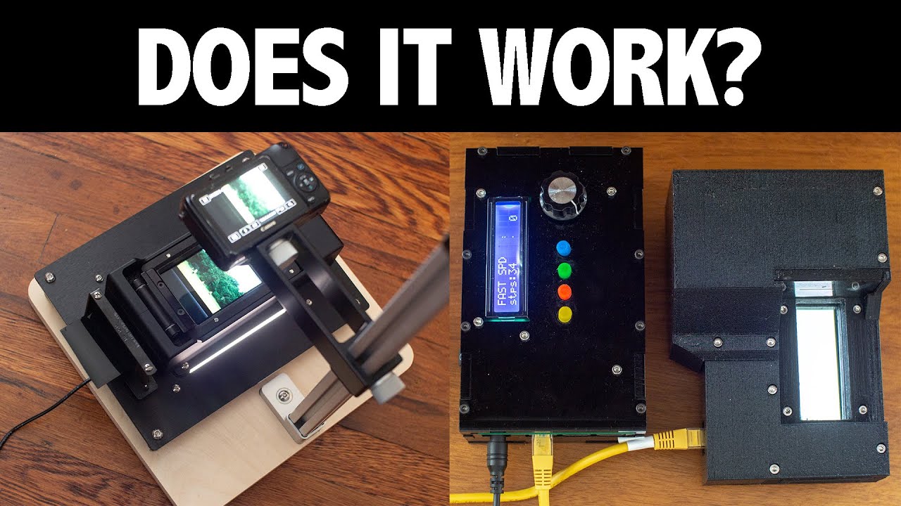 Scanning with a digital camera - YouTube