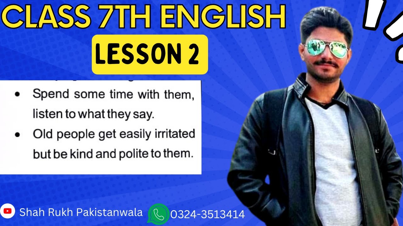 Class 7th English| Lesson 2: Social Etiquettes and manners 7th grade ...