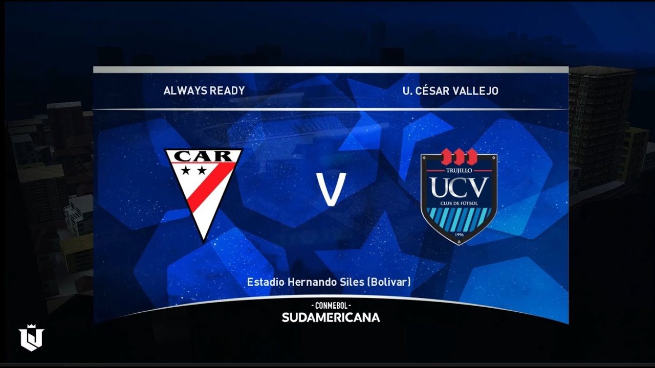 Always Ready vs César Vallejo Copa Sudamericana 2024 Pes 2021 - YouTube