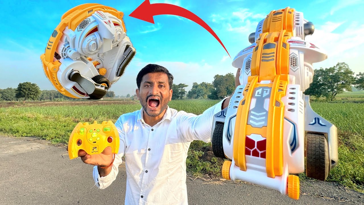 Shape Changing Stunt Deformation Remote Control Car Unboxing - JMV TOYS ...