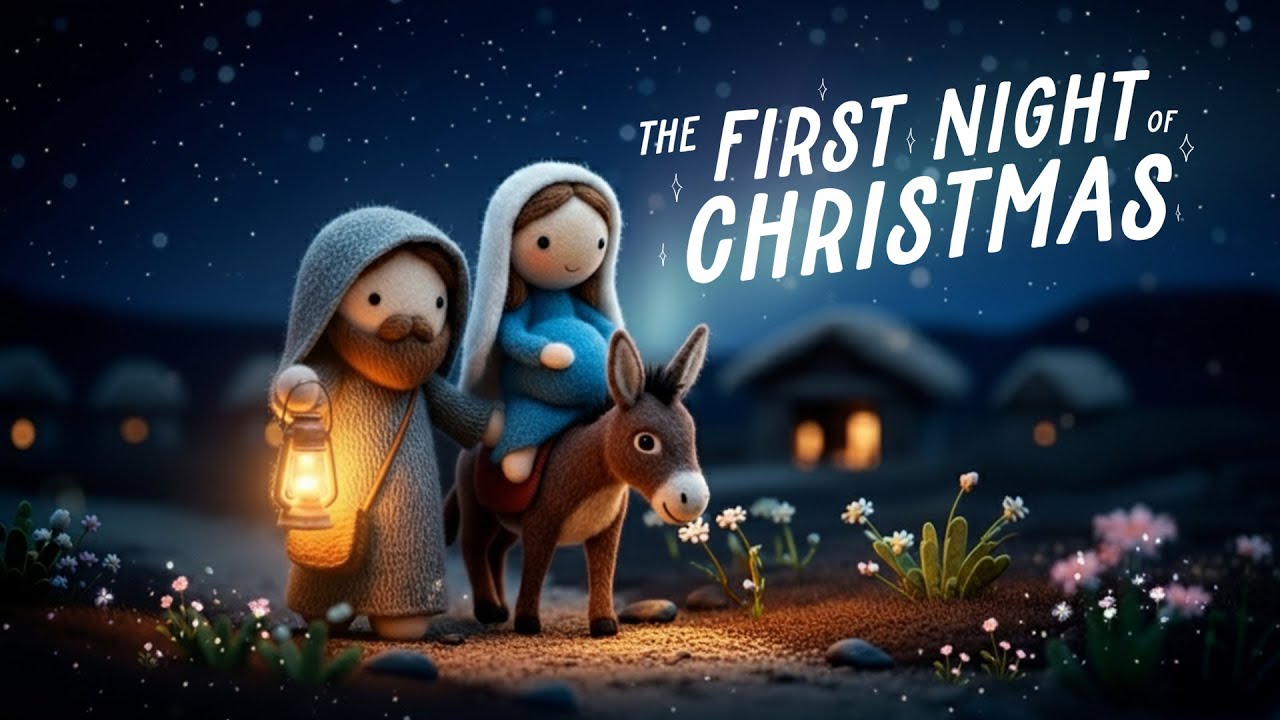The First Night of Christmas | Peaceful Nativity Stop-Motion Short Film ...
