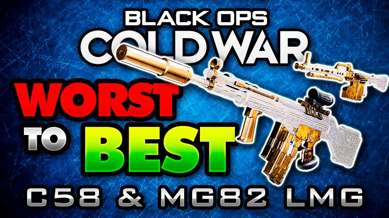 MG82 & C58 Review - WORST to BEST Black Ops Cold War! (Season 4) - YouTube