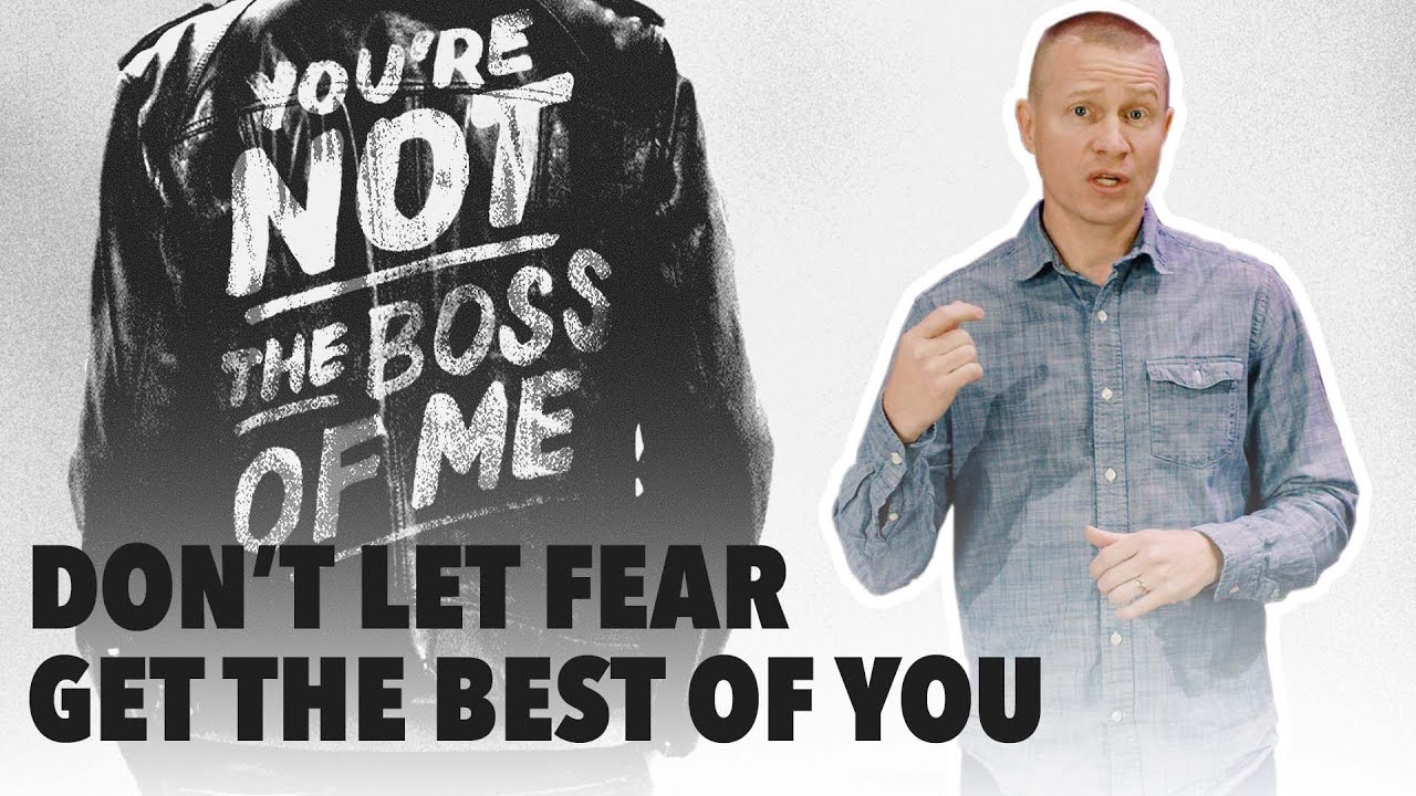 Don't Let Fear Get The Best of You // Jarrod Martin - YouTube