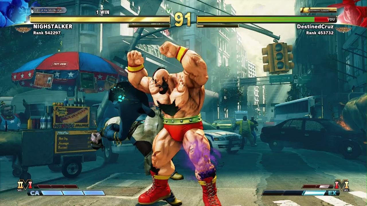 SFV Online Match - FANG vs Zangief - Angry Poison Sandwich - YouTube