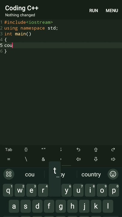 First program of C++ Hello world #shorts #programming #language #viralshorts @collegewale321 ...
