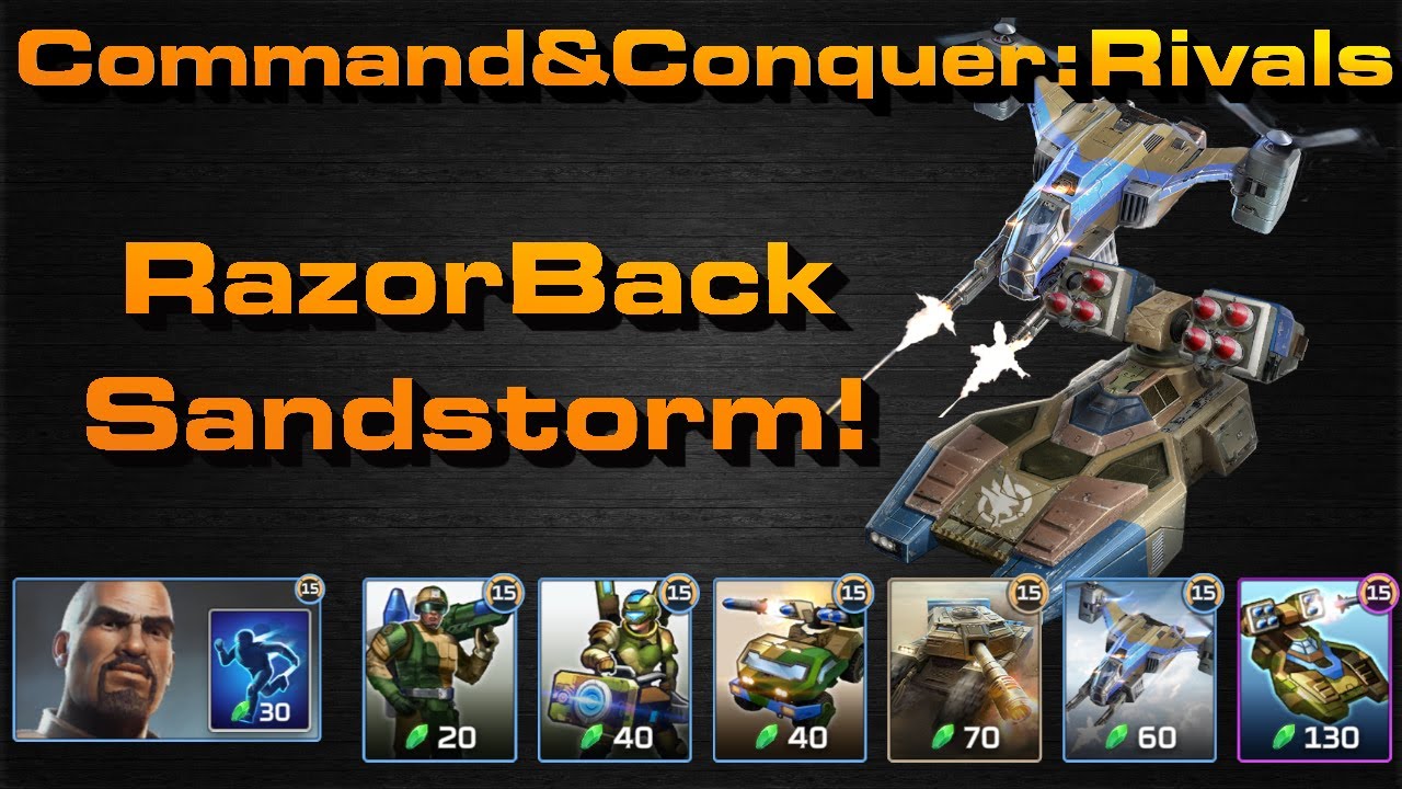 C&C Rivals: Razorback Sandstorm! - YouTube
