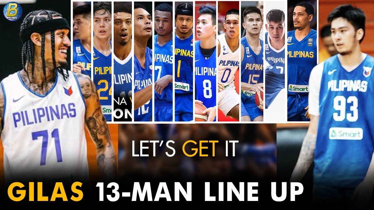 GILAS Line up mga Athletic Wings at Guards | Palag na kaya sa Lebanon ...