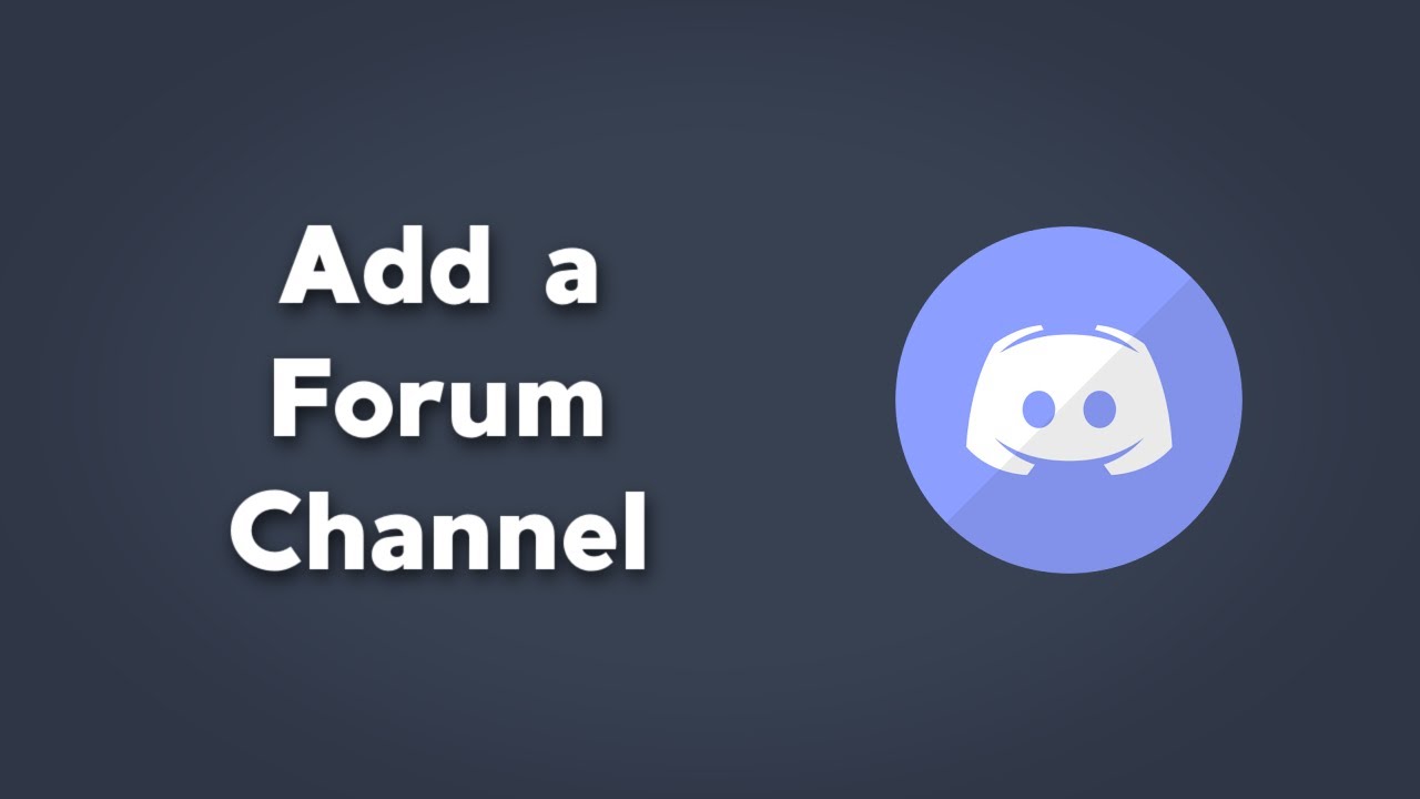 How to Create a Forum Channel in Discord | Simple Discord Tutorials ...