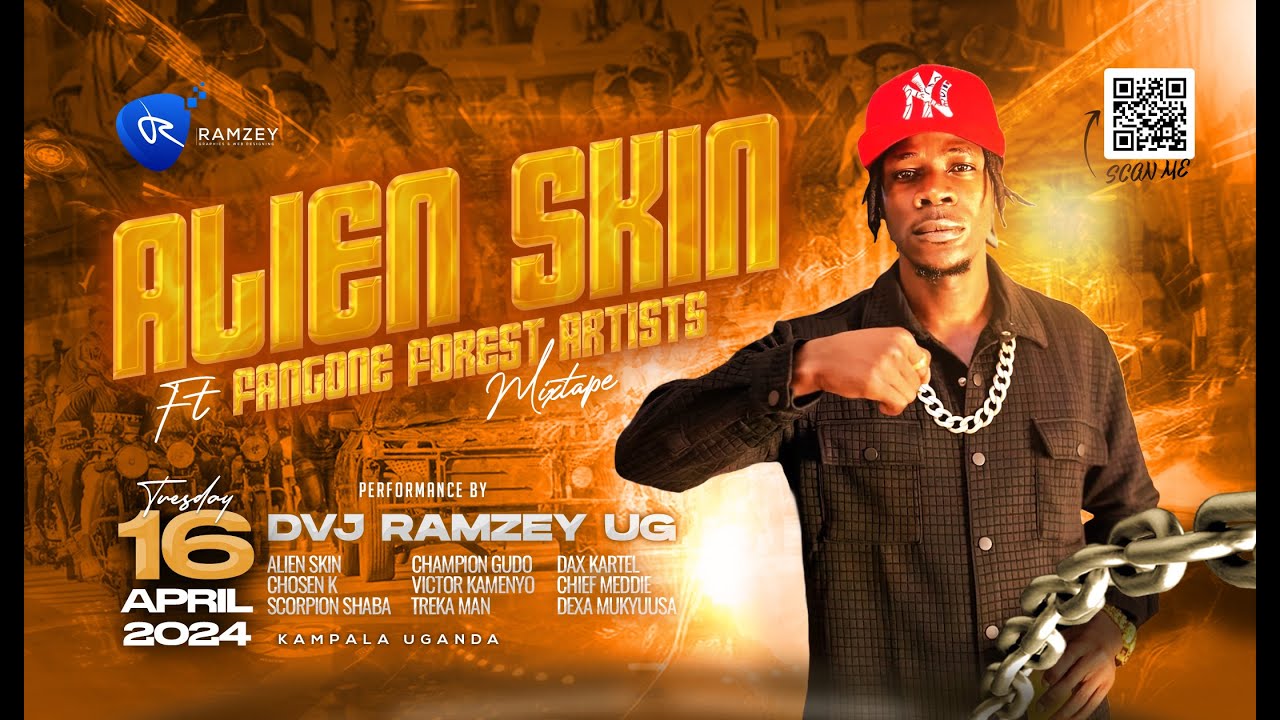 Alien skin featuring Fangone artists nonstop mixtape by #Dvj Ramzey # ...
