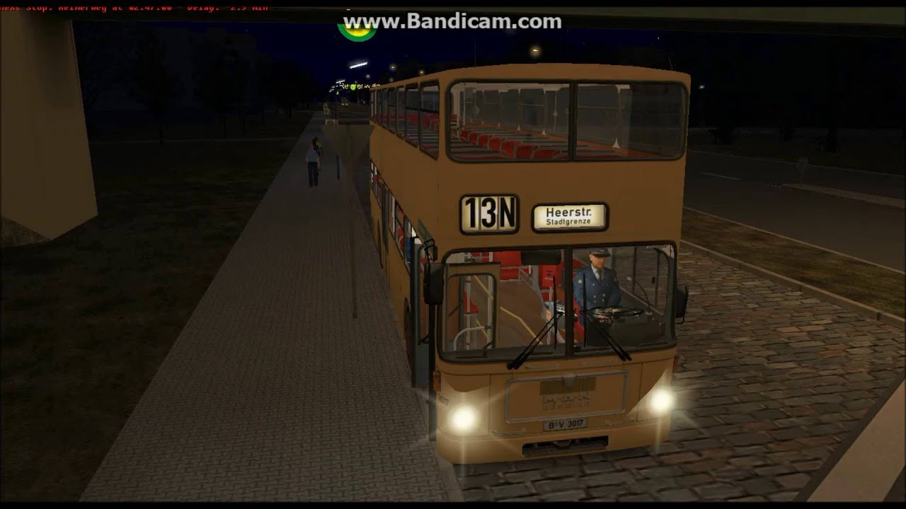 [OMSI 2][MAN SD200](SD77) (Line 13N) [Berlin-Spandau] U Rathaus Spandau ...